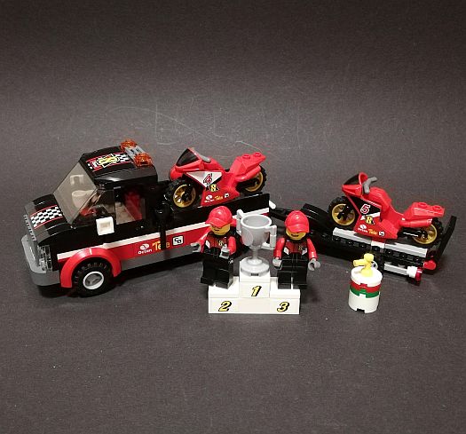 LEGO® City 60084 Přepravní kamión na závodní motorky - POUŽITÝ ...